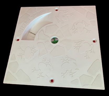 10" Square - White Critter Escape Ramp - Critter Skimmer